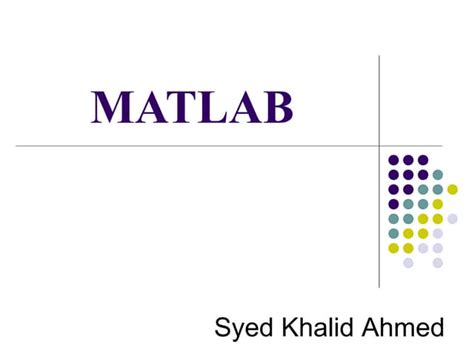 Intro To Matlab And K Mean Algorithm Ppt