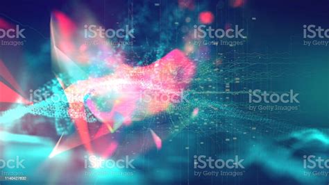 Internet Of Things Concept Big Data Computer Network Binary Code Cyber