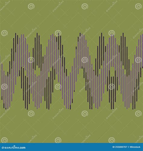 Sound Wave On A Black Hud Graphics Chart Or Waveform Of Multicolored