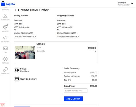Laravel Ecommerce Admin Order Creation Create Customers Order By Admin Webkul