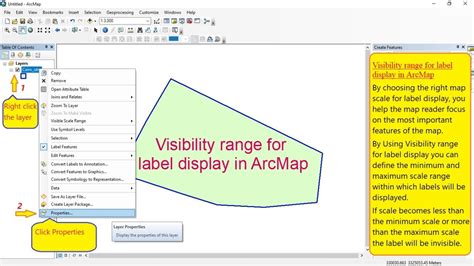 Visibility Range For Label Display In Arcmap