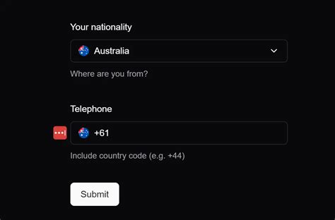 ISO Compliant Country Dropdown Phone Input Components For Shadcn Ui