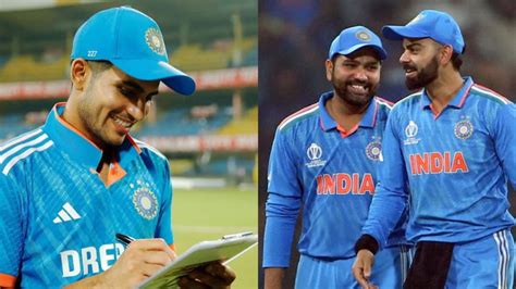 Shubman Gill Takes Batting Tips From Virat Kohli And Rohit Sharma Ahead