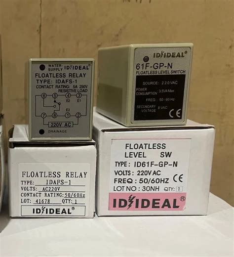 Bottom Mount Omron Type Floatless Relay Switch 61f Gp N At Rs 550 In Pune
