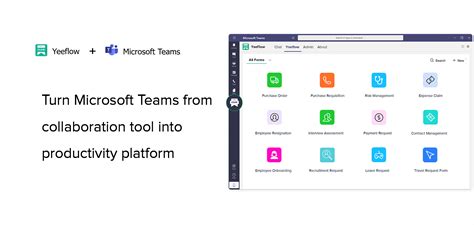 Microsoft Teams Workflow And Application Builder Yeeflow