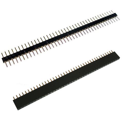 3 Macho Simple 40 Pines Conexion Contac Soldar Arduino 6x Tira Pines 3
