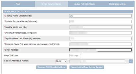 Flex How To Use Certificate Manager To Update Your Certificate Knowledge Portal