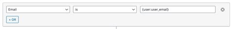 filter based on logged in user gravitykit academy