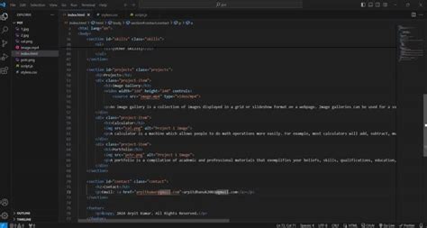 Arpit Kumar On Linkedin Codealpha Internship Html Css Javascript
