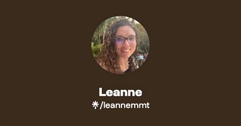 Leanne Instagram Facebook Linktree