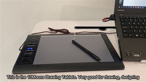 10moons 1060p Plus Laptop Drawing Pad Youtube