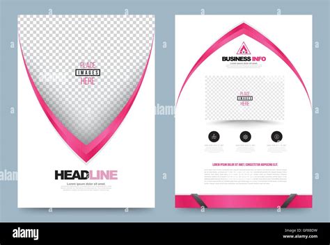 Business Annual Report Brochure Flyer Design Template Vector Leaflet