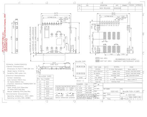 Ktron Silver Micro Sim Card Holder Pin Spring Loaded Push Type Metal At Rs Piece In
