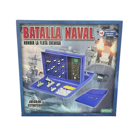 Juego De Estrategia Batalla Naval Con Tablero Barcos Ditoys Provincia