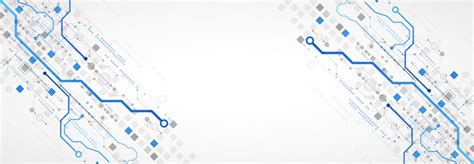 Abstract Technology Concept Circuit Board High Vector Image