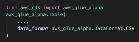 Aws Cdkaws Glue Alpha Glue Table Separator Skip Header · Issue 23132 · Awsaws Cdk · Github