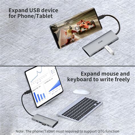 Ssk Usb C Gbps Hub In Type C Multiport Adap Grandado