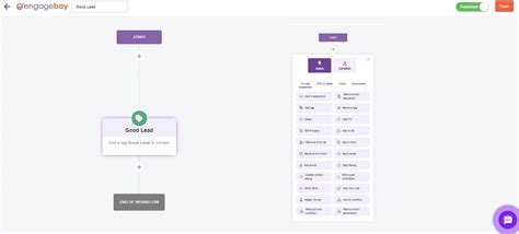 Create Workflows In EngageBay