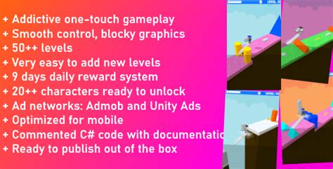 Unity Game Template Stair Climber Code Market