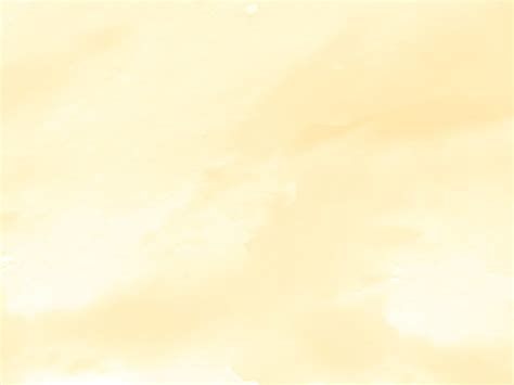 부드러운 노란색 수채화 브러시 스트로크 텍스처 우아한 배경 무료 벡터