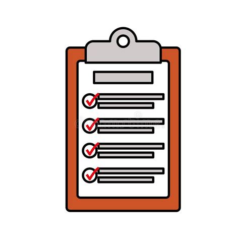 Isolated Document Vector Design Stock Illustration Illustration Of