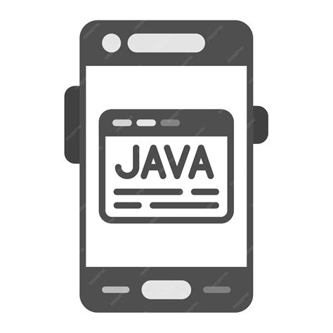 Premium Vector Java Icon Vector Image Can Be Used For Mobile App Development Premium Vector Java Icon Vector Image Can Be Used For Mobile App Development