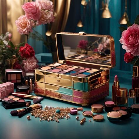 Premium Ai Image Concept Design Female Makeup Box