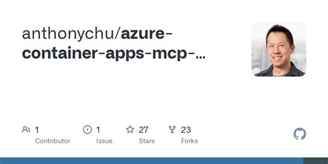 Azure Container Apps Mcp Samplegitignore At Main · Anthonychuazure Container Apps Mcp Sample