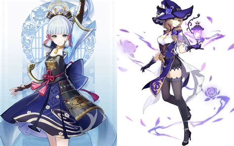 Genshin Impact Artwork Leaks Reveal Ayaka And Lisa Skins Ahead Of V3 4