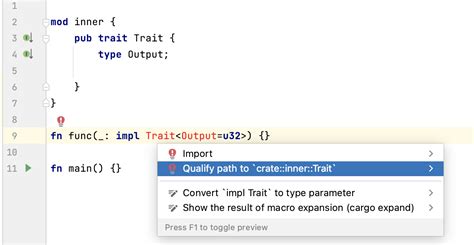 Qualify Path Adds Unnecessary Crate Issue 9380 Intellij Rust