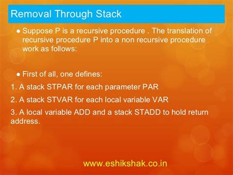 applications of stack