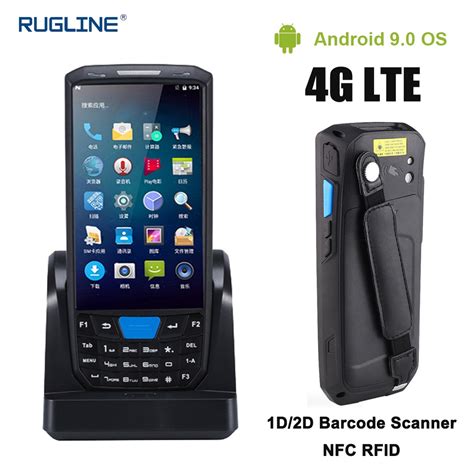 Rugline 4g Handheld Pda Android 9 0 Pos Terminal Touch Screen 2d Barcode Scanner Wireless Wifi