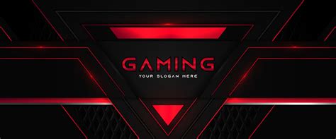 금속 기술 개념과 추상적 인 미래 게임 배너 디자인 템플릿 벡터 일러스트레이션 3차원 형태에 대한 스톡 벡터 아트 및 기타