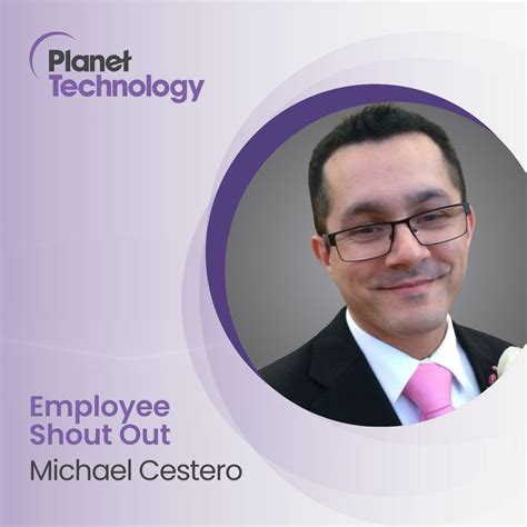 Planet Technology On Linkedin Thank You For All You Do Michael Cestero Michael Cestero