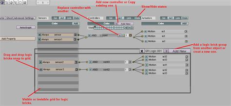 Blender New Approach For Game Logic Page Game Engine Support And Discussion Blender