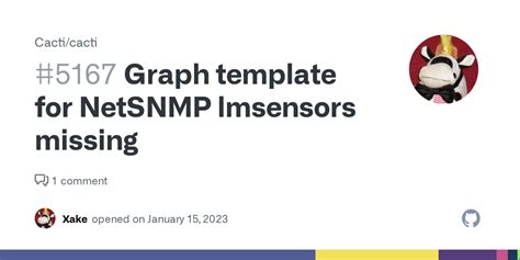 Graph Template For Netsnmp Lmsensors Missing · Issue 5167 · Cacti