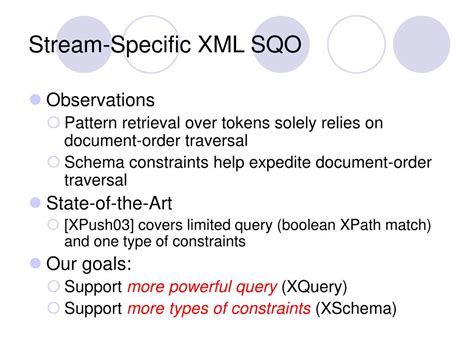 Ppt Raindrop An Algebra Automata Combined Xquery Engine Over Xml