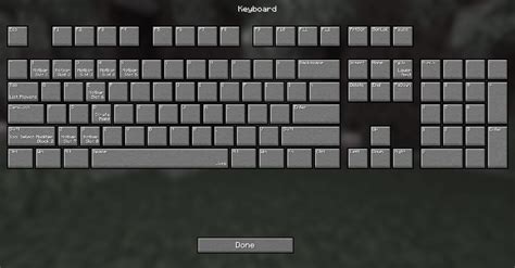 Visualkeys Minecraft Mod