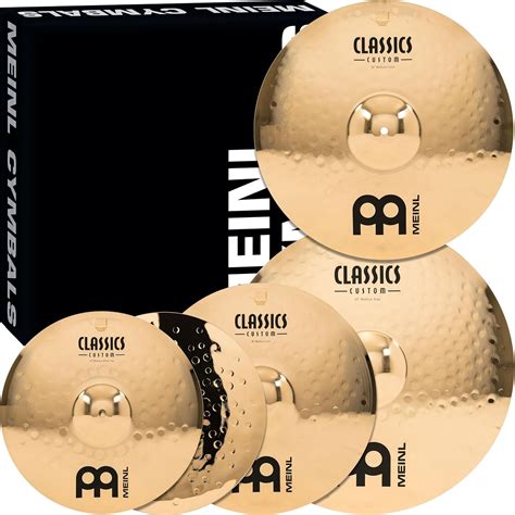 Meinl Cymbals Cc 141620 18 Classics Custom Bonus Pack Cymbal Box Set