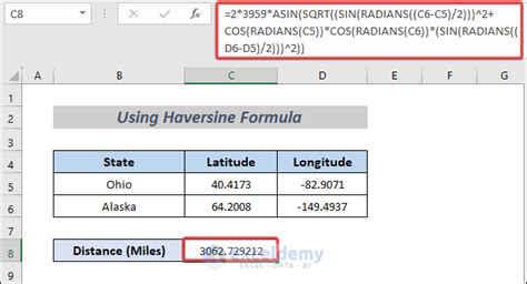 How To Calculate Distance Between Two Addresses In Excel 3 Ways