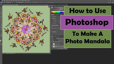 How To Make A Photo Mandala Using Photoshop Youtube In 2022
