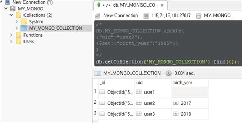 Mongodb C Driver 사용법 4 Update