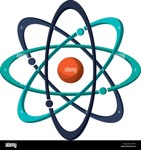 Atom Structure Icon Stock Vector Image And Art Alamy