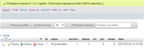 Php Laravel Group By Error On Query That Works On Phpmyadmin With