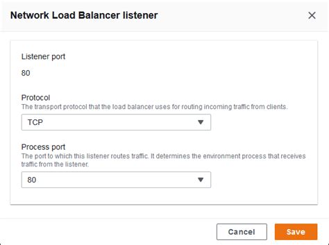 Configuring A Network Load Balancer Aws Elastic Beanstalk