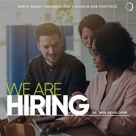 Q Consulting On Linkedin Seniorwebdeveloper Innovation Techexcellence