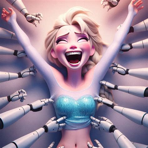 Elsa Tickled Ai By Aitickletime On Deviantart