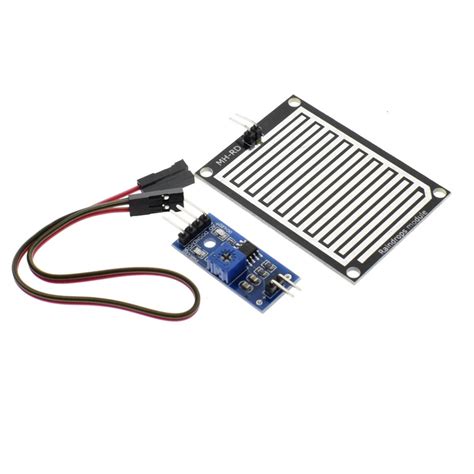 โมดูลเซนเซอร์ตรวจจับสภาพอากาศความชื้นหิมะ ฝนตกสําหรับ Arduino Shopee Thailand