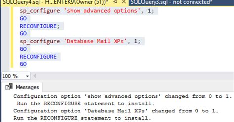HodentekHelp How Do You Enable Database Mail In SQL Server 2016