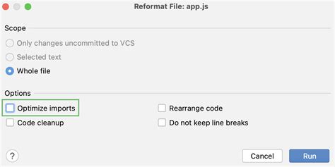 Auto Import Webstorm Documentation